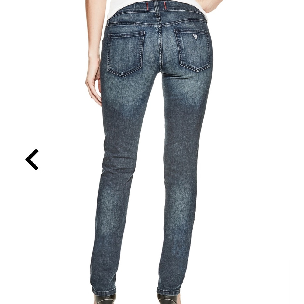 Guess Jeans Medium Rise Skinny Sarah Fit - Gem